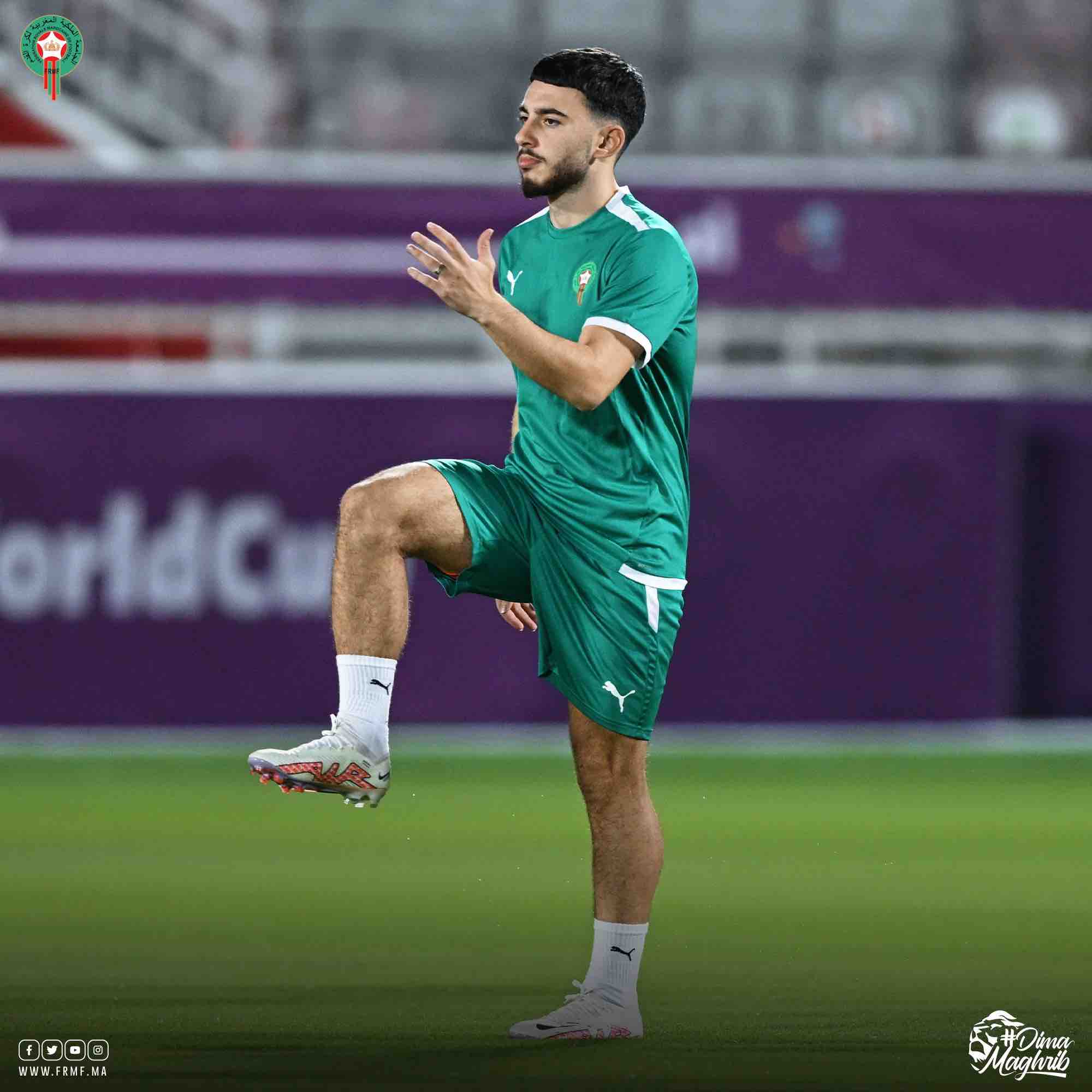 (Photos) Mondial 2022: 1ère séance d'entraînement de l'équipe du Maroc ...